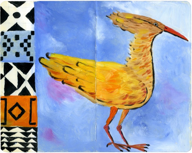 African Mythical Characters Sketchbook: Impundulu – The Illustrationist