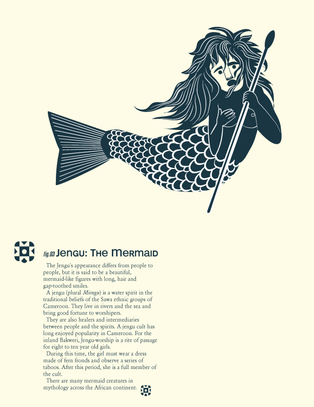 Creatures from African Mythology: Jengu – The Illustrationist