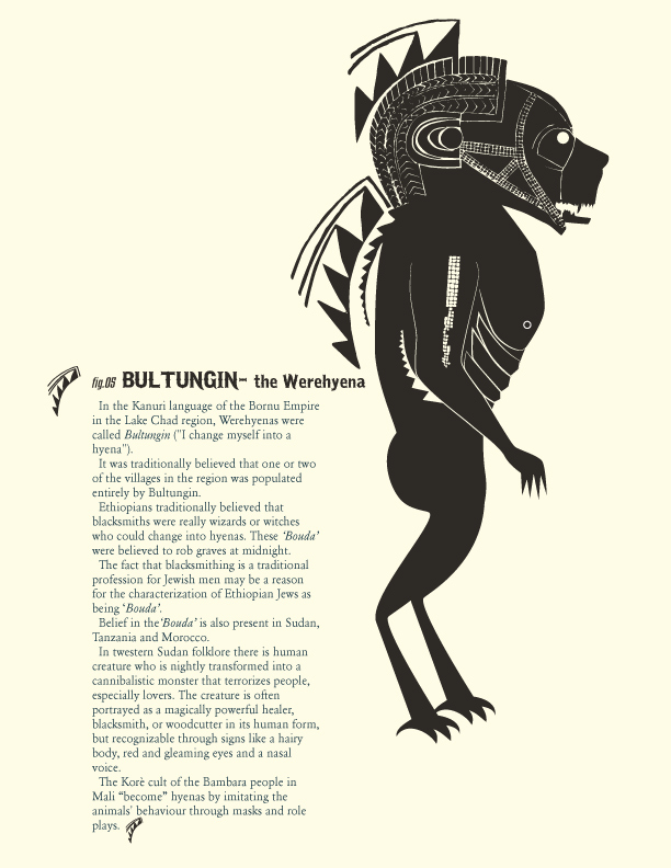 Bultungin, The Werehyena – The Illustrationist