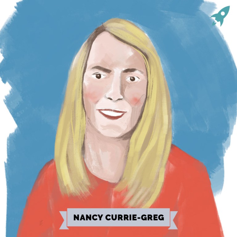 Astro Girls: Nancy Curry Greg – The Illustrationist