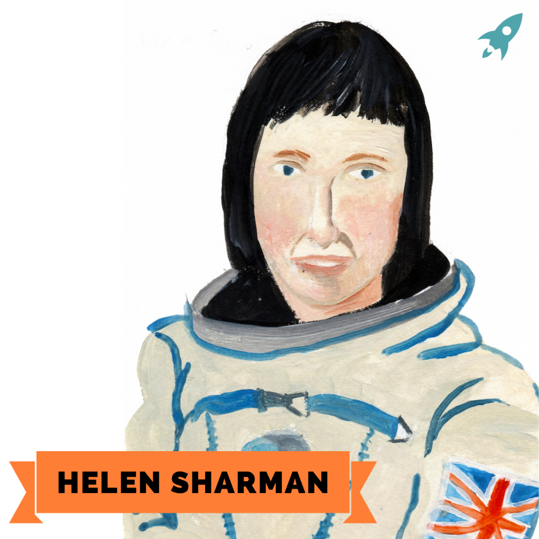 Astro Girl: Helen Sharman – The Illustrationist