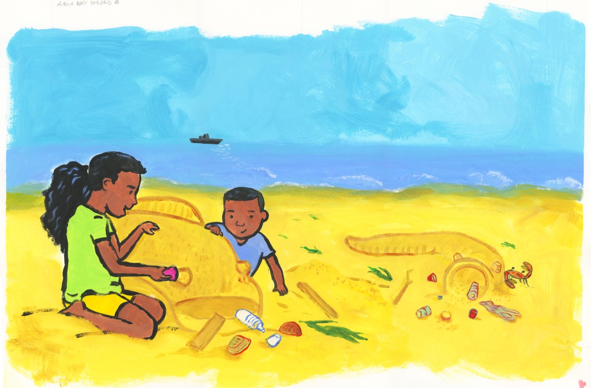 Introducing Aqua Boy! – The Illustrationist